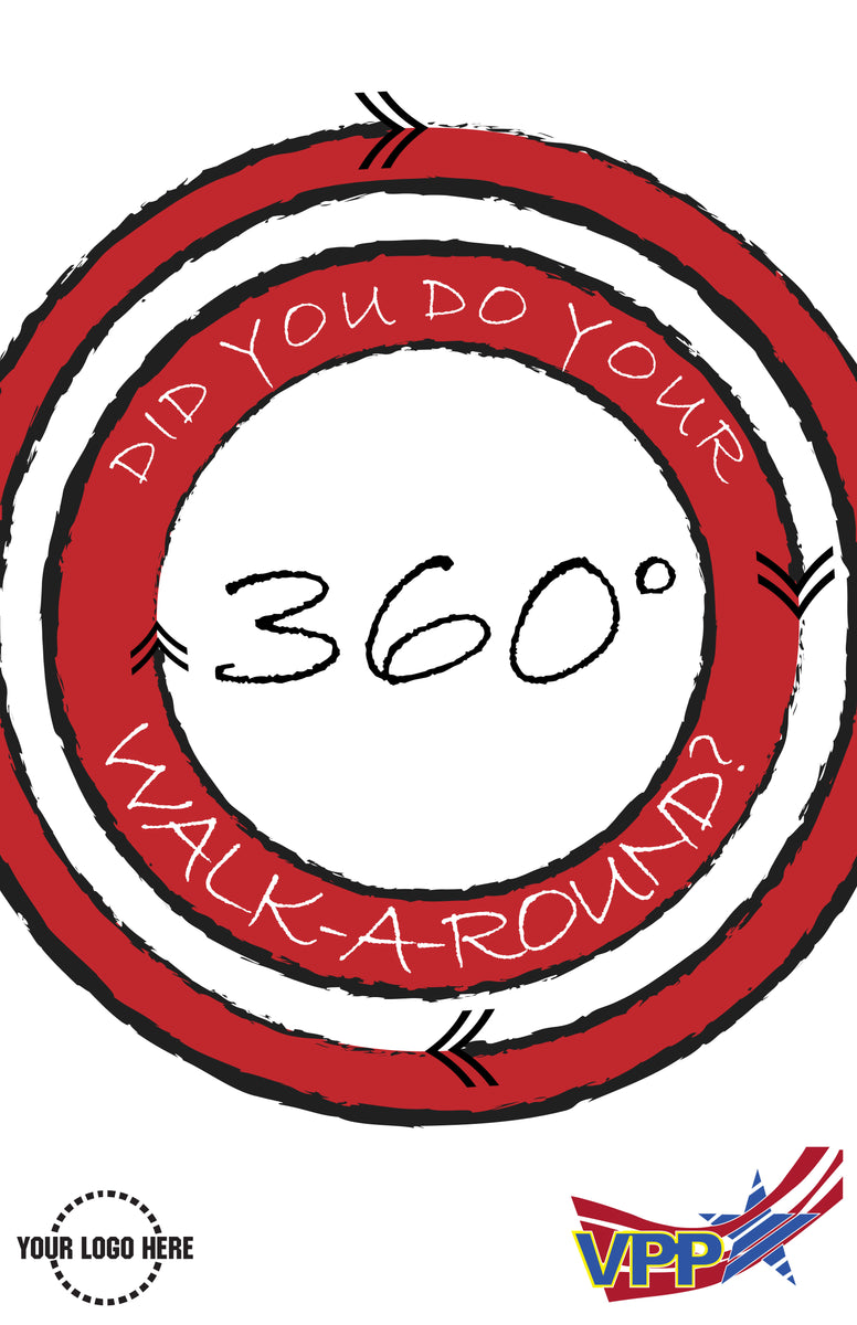 Did You Do Your 360 Walk Around Poster - #401409P – VPPStore