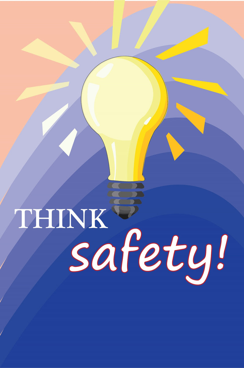 Think Safety Poster - #400592P – VPPStore