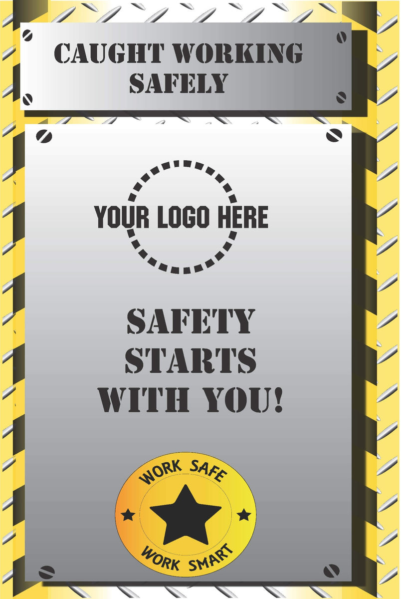 Caught Working Safely Poster - #401131P – VPPStore